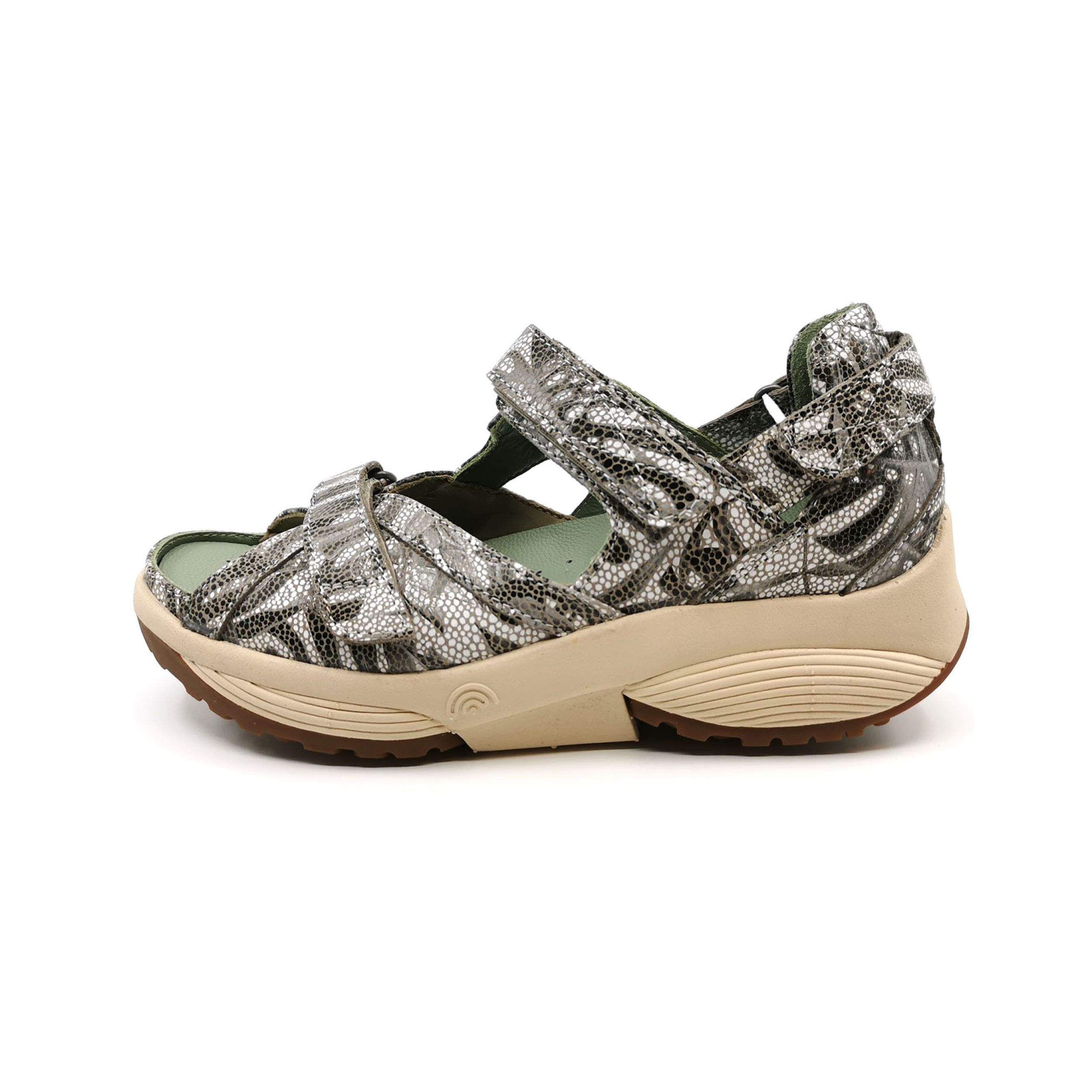 Xsensible Pluto G 30011.5.489 Caligula flower sandalen grijs ...