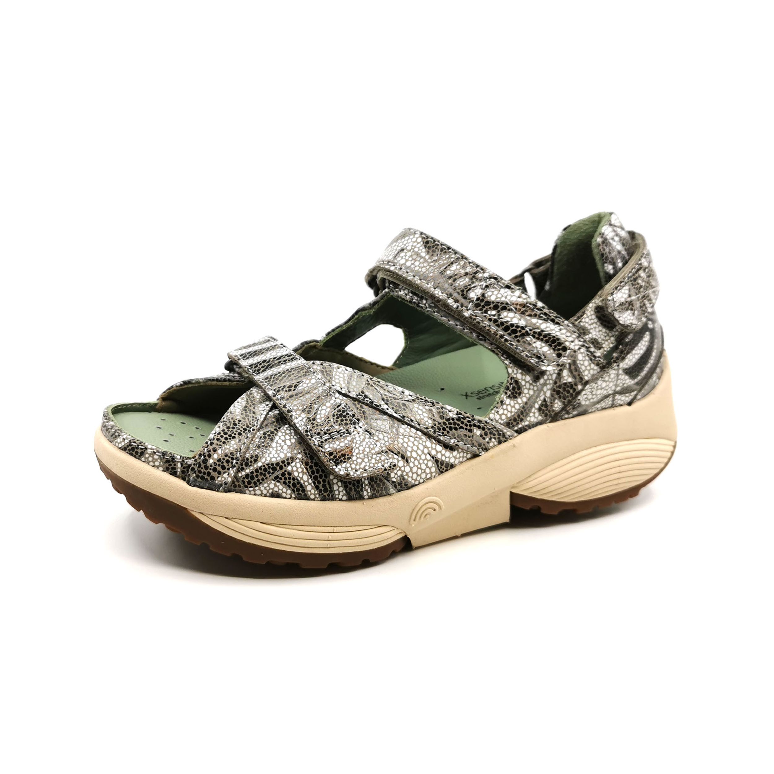 Xsensible Pluto G 30011.5.489 Caligula flower sandalen grijs ...